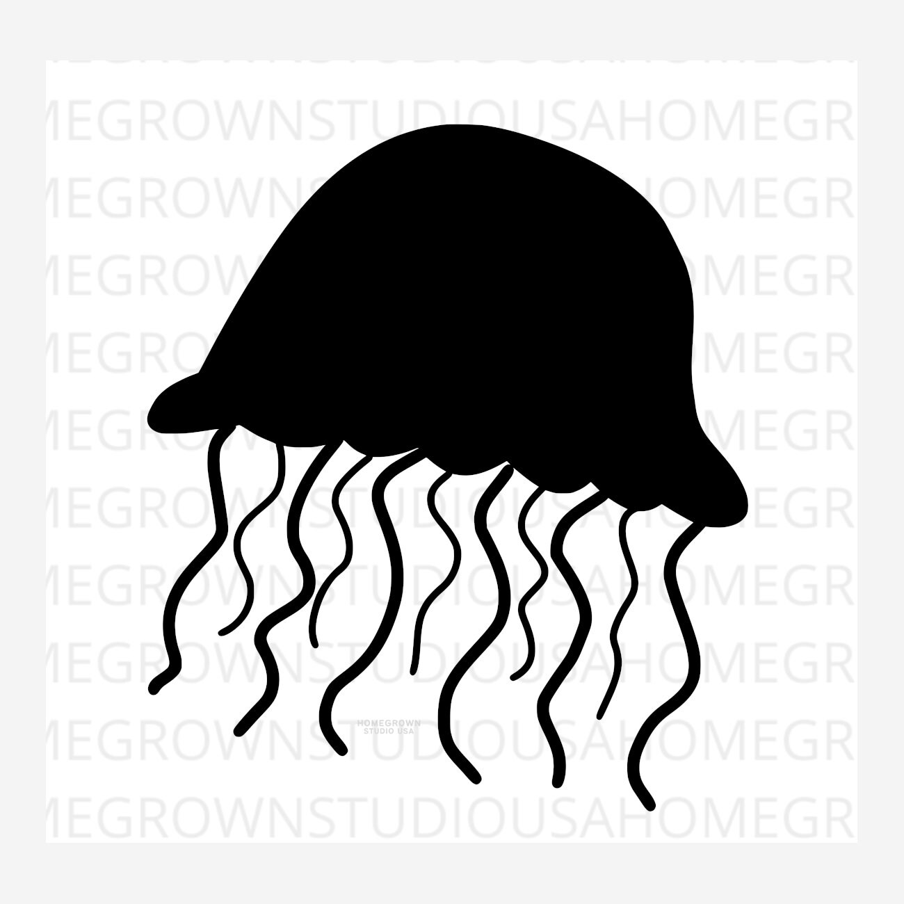 Jellyfish SVG, , Sea Life Svg, Animal Svg Vector Graphics Clipart Svg ...