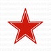 Star SVG Red Star Svg, Star Digital Clipart July 4th Clipart Cut File ...