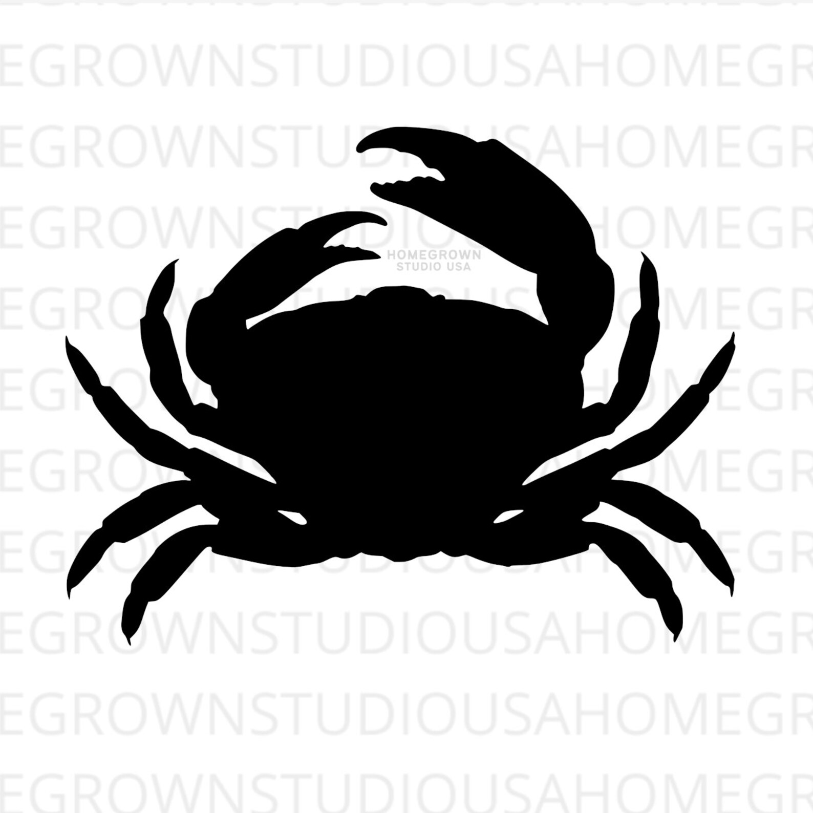 Crab SVG Sea Life Svg Animal Svg Vector Graphics Clipart - Etsy