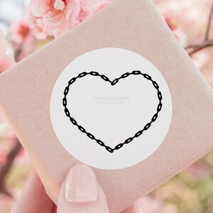 Chain Heart Svg, Heart Clipart Vector Clipart, Love Heart Svg, Dxf, Eps ...