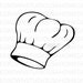 Chef Hat Vector Svg, Chef Hat Clipart, Culinary School Clipart, Baker ...