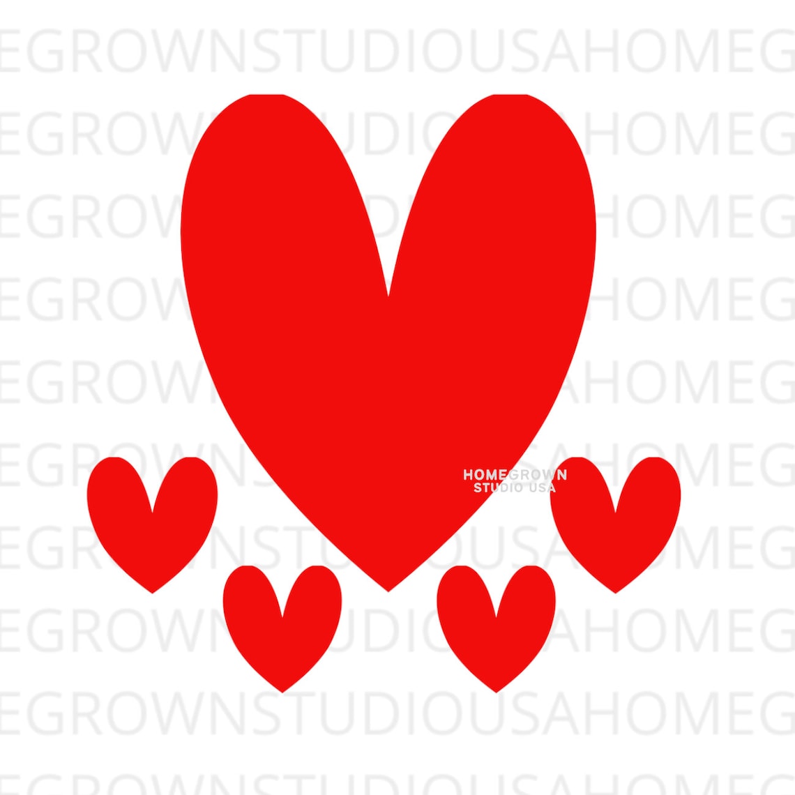 Hearts SVG File, Love Svg, Heart Png, , Silhouette Svg, Valentines Day ...