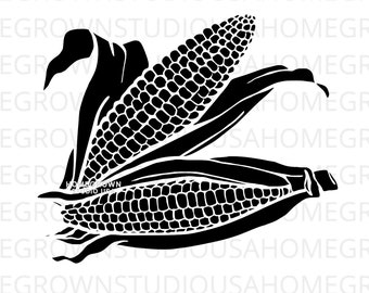 Corn Dxf Svg - Etsy