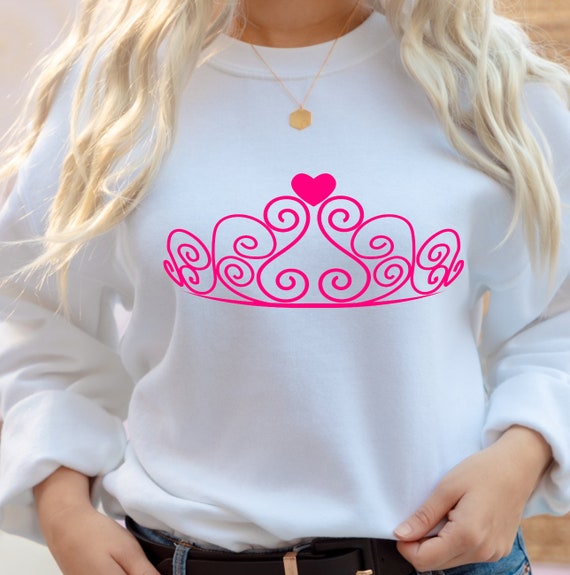 Tiara Crown Svg Princess Birthday Crown Queen Heart Tiara | Etsy