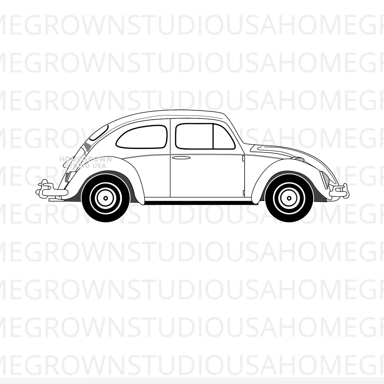 Punch Buggy Clipart