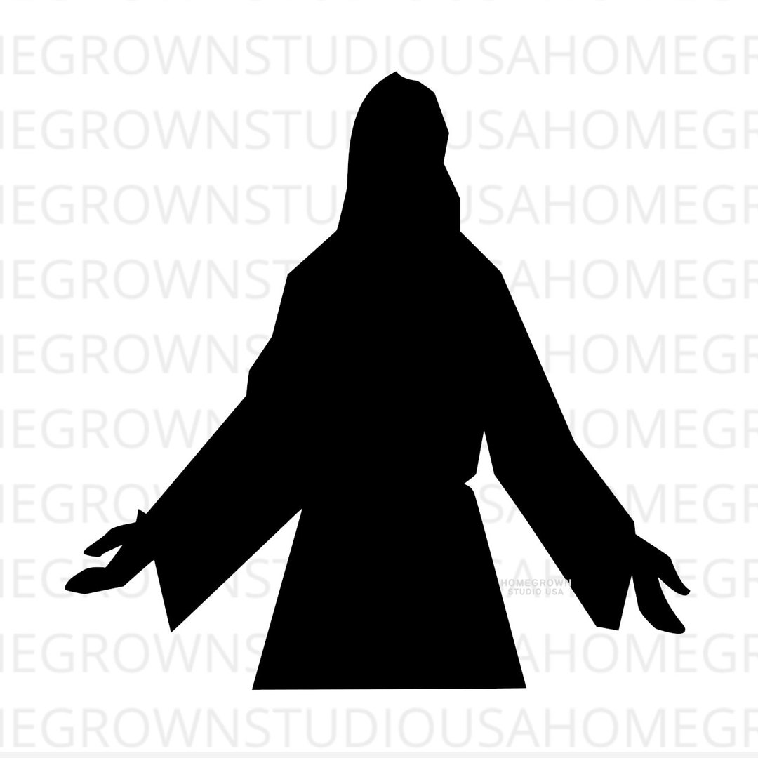 Jesus Svg, Easter Jesus Svg, Jesus Vector Clipart, Christian Faith Svg ...