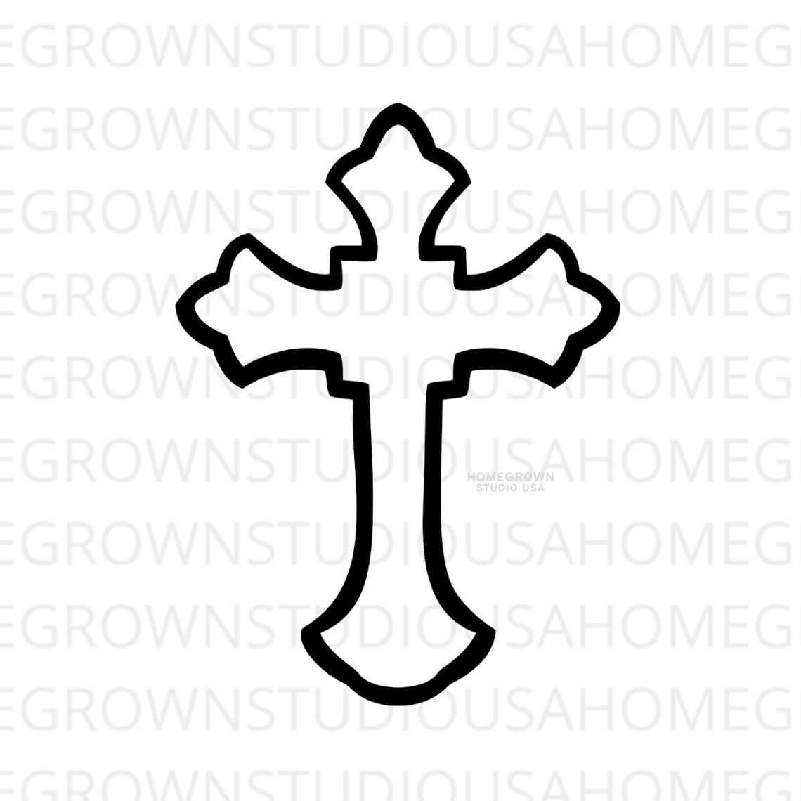 Cross Svg, Christian Cross, Faith Svg, Christianity Clipart Svg, Dxf ...