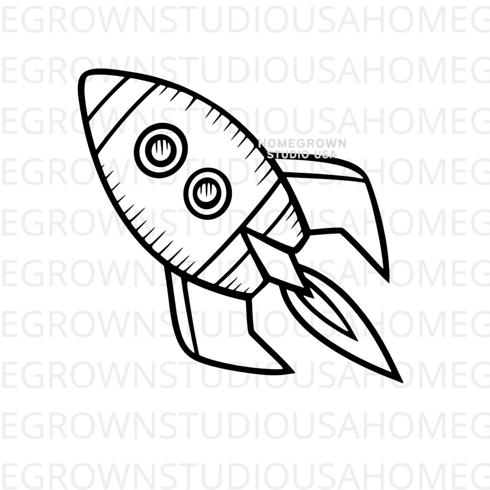 Rocket Svg, Rocket Ship Space Ship Clipart Vector Clipart, Svg, Dxf ...