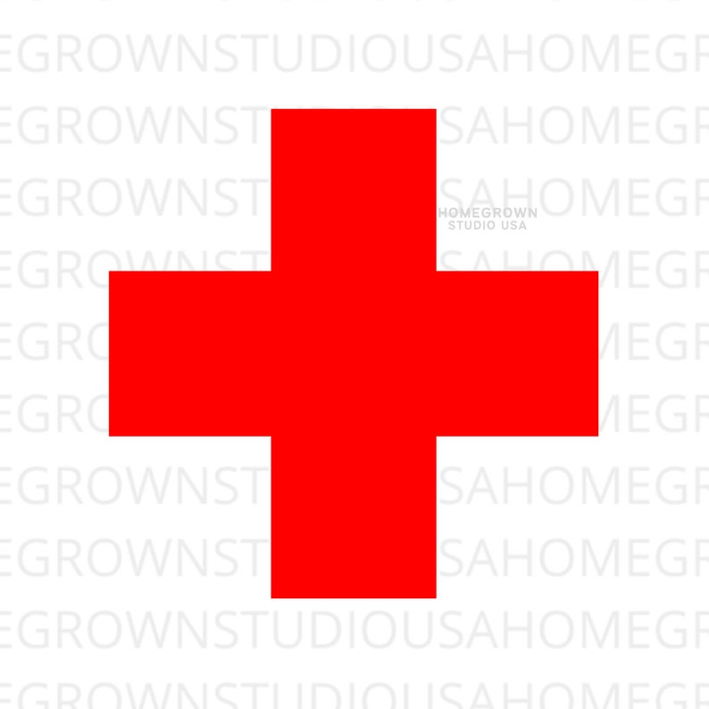 Medical Red Cross Svg Red Cross Svg Medical Cross Png - Etsy