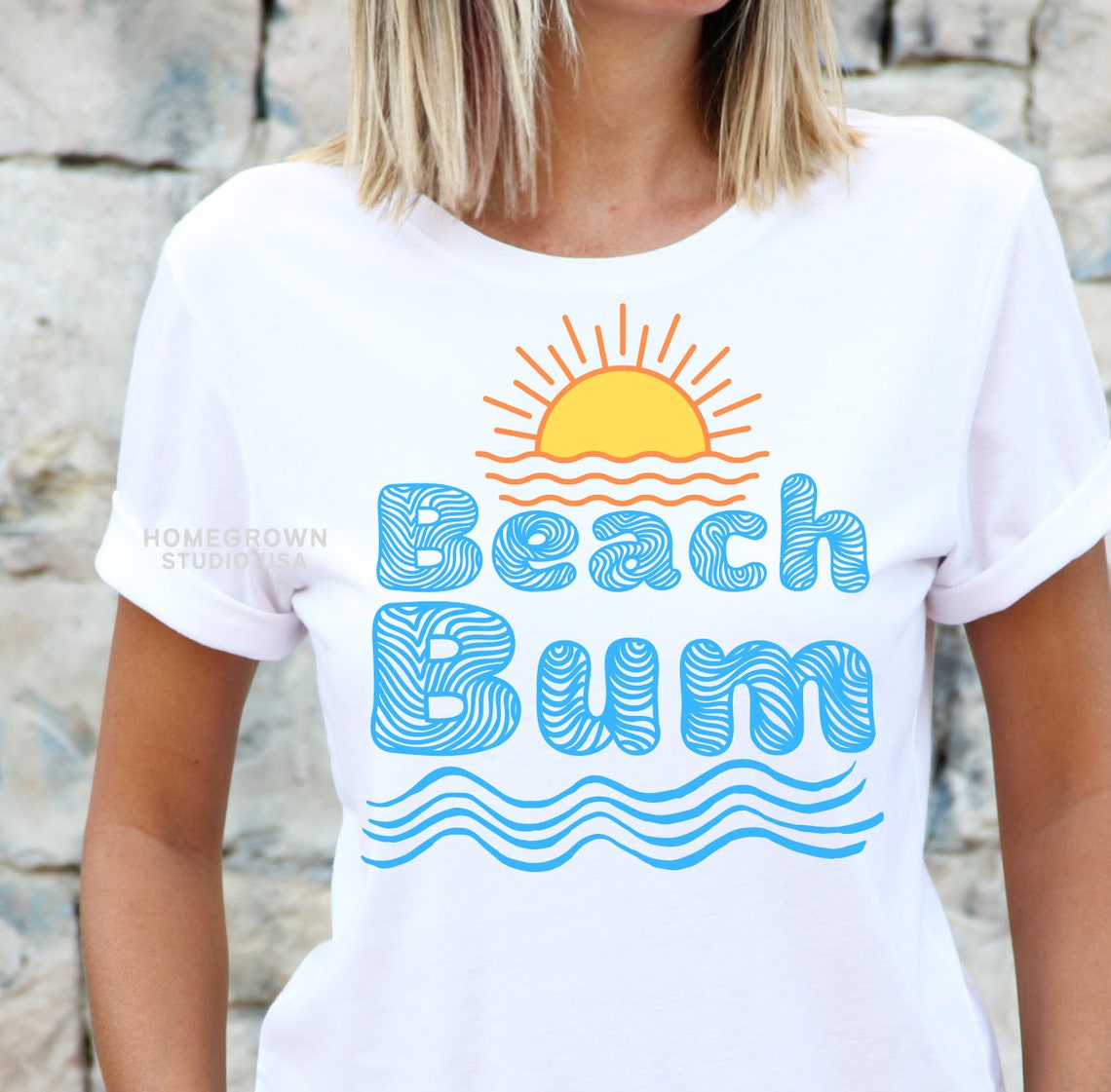 Beach Bum SVG Summer Vacation Beach Svg Vacay Vibes Lake - Etsy