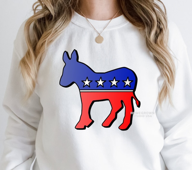 Democrat Donkey Svg Democrat Svg Political Clipart - Etsy