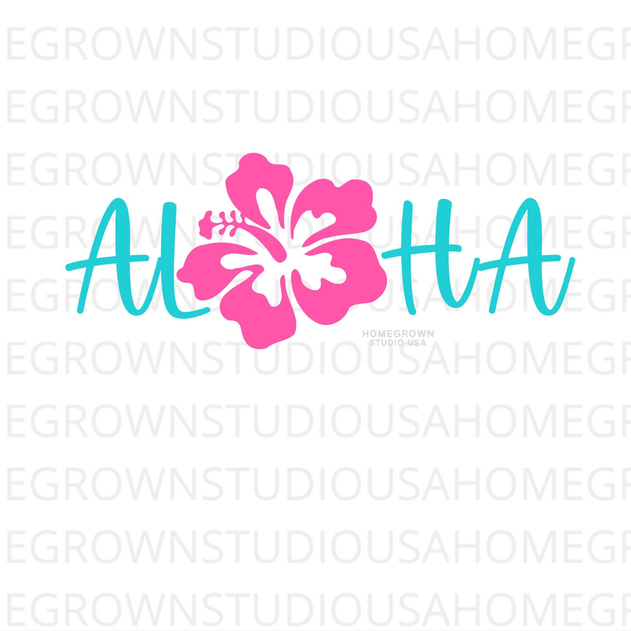 Aloha Svg Hibiscus Flower Svg Family Svg Aloha Flower Png - Etsy