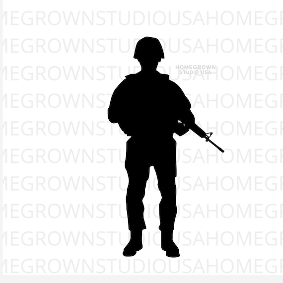 Soldier SVG Military Svg Hero Svg Crafts Shirts Cricut | Etsy Canada