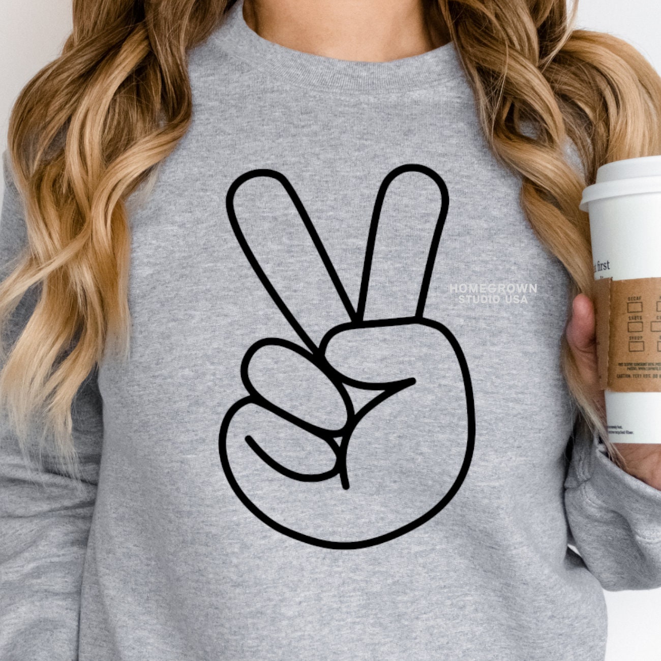 Hand Peace Sign Svg Peace Hand Svg Peace Fingers Clipart - Etsy
