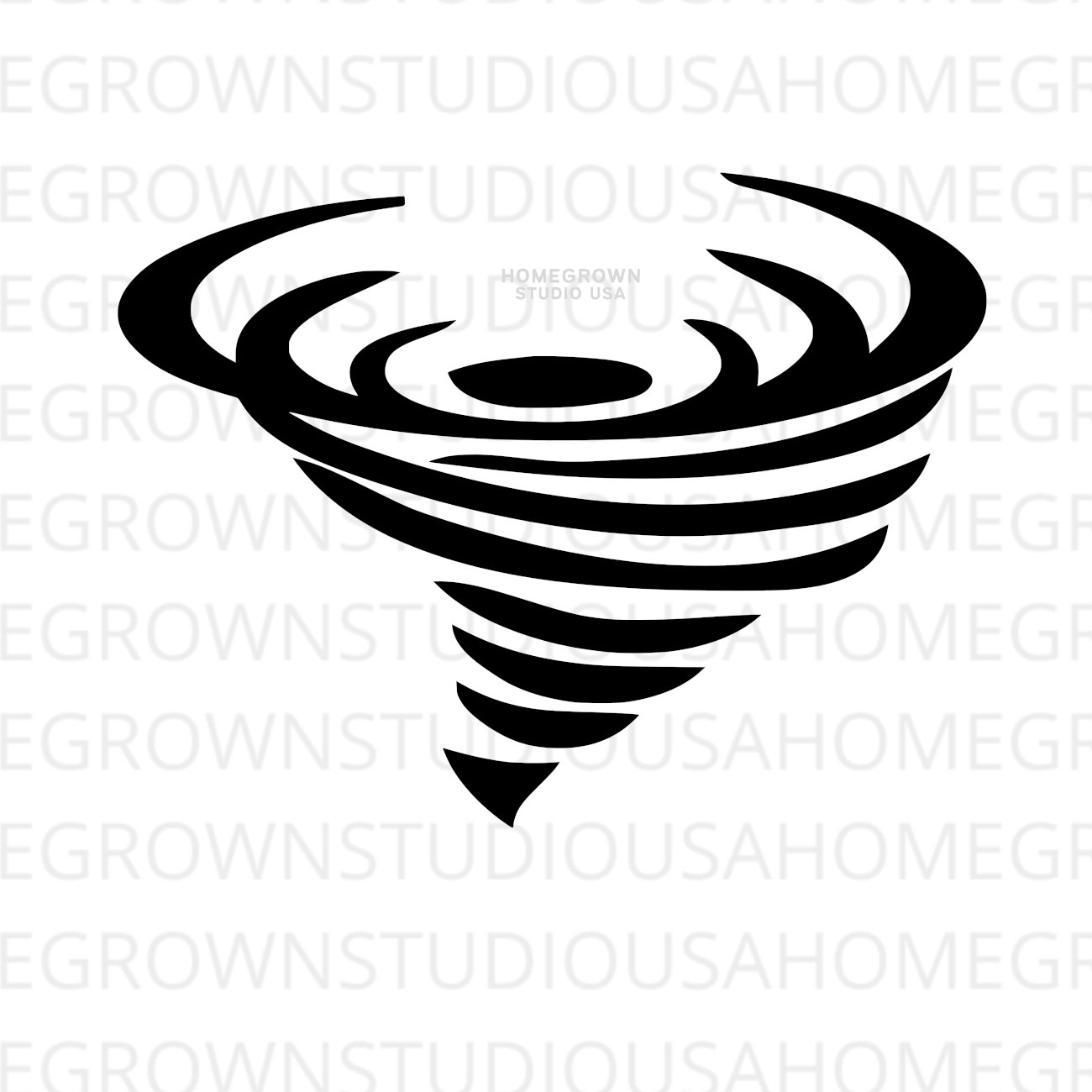 Tornado Svg, Cyclone Svg, Hurricane, Weather Clipart Files, Commercial ...