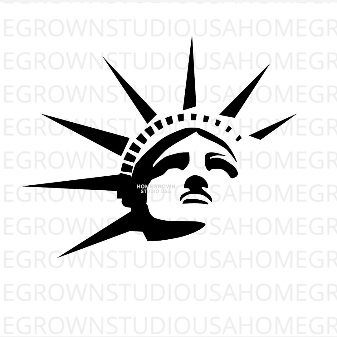 Statue of Liberty Svg, Lady Liberty Svg, New York Landmarks, Commercial ...
