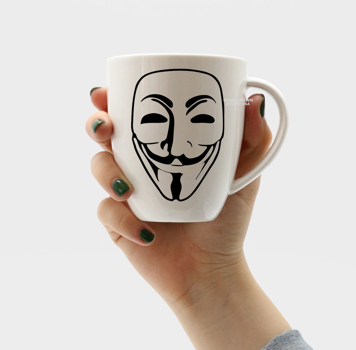 Anonymous Mask Svg Guy Fawkes Mask Protest Mask Clipart | Etsy