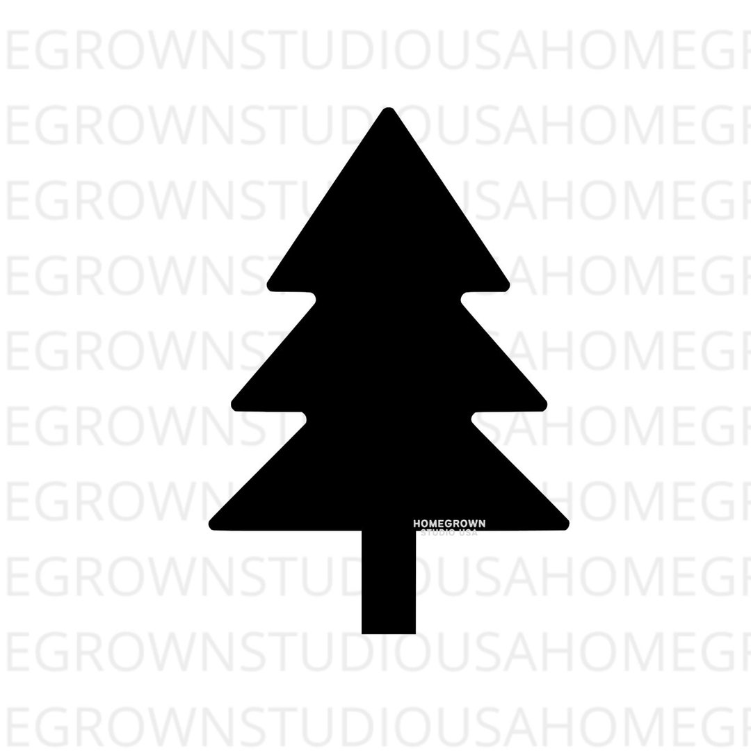 Tannenbaum Svg, Tannenbaum Silhuette Svg, Weihnachten Clipart, Svg, Dxf ...