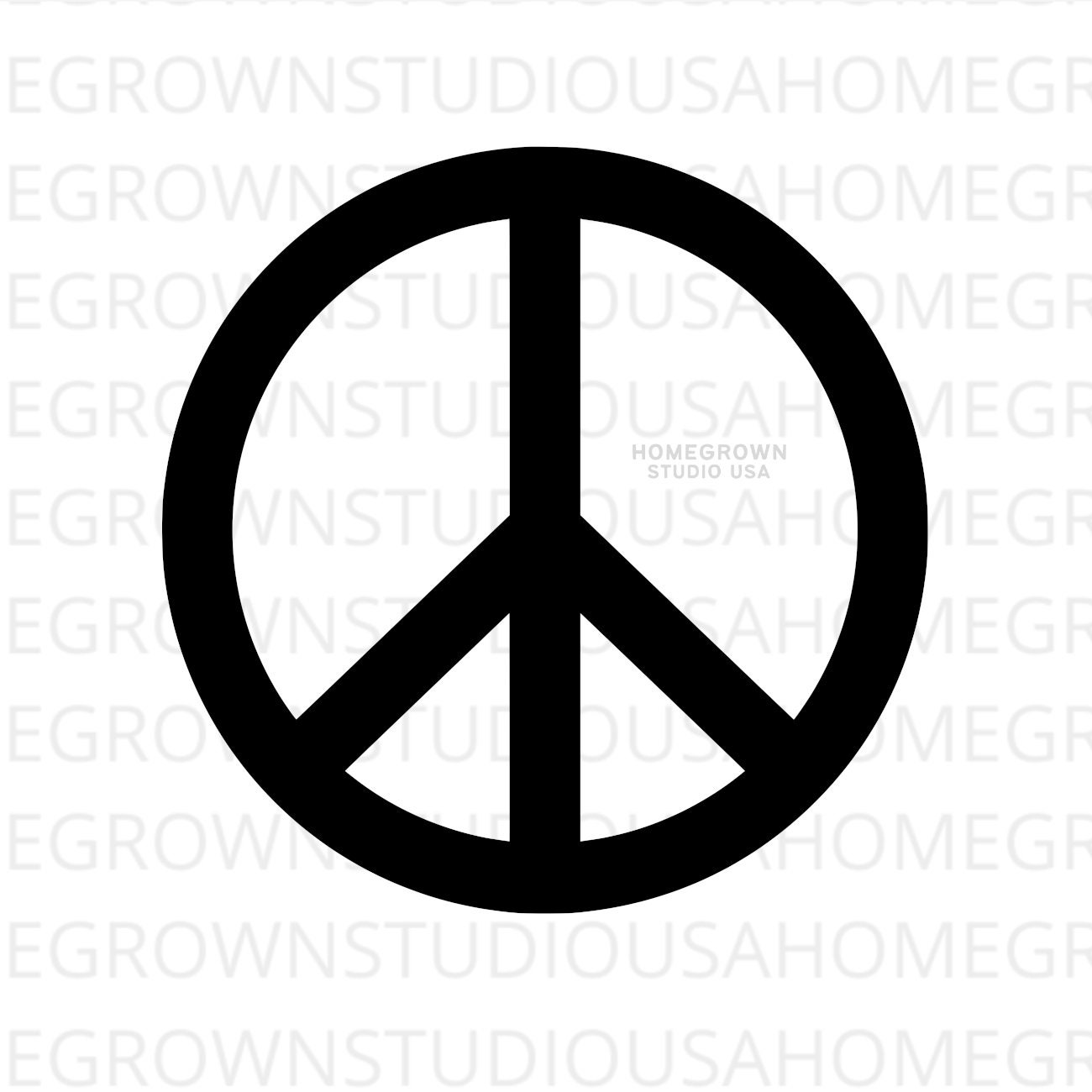 Peace Sign Svg Peace Symbol Cut File Peace Silhouette - Etsy Hong Kong
