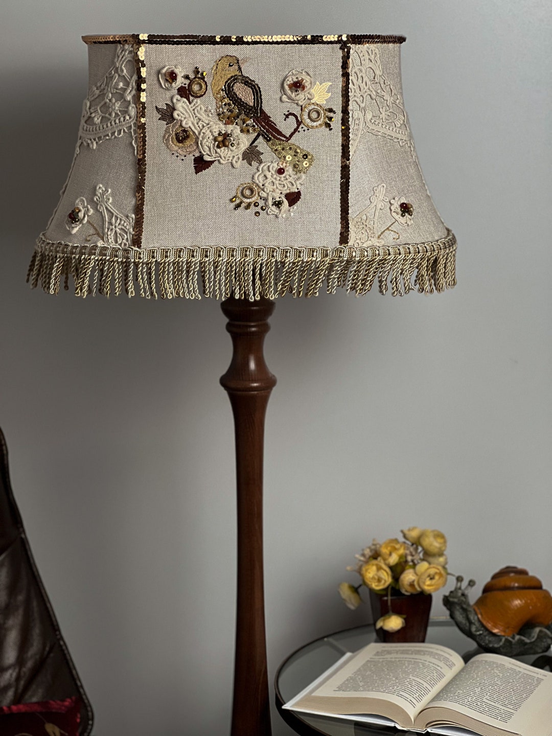 Lampshades, Art Deco Lamp, Unique Lamp Shades, Handmade Home Lamp ...