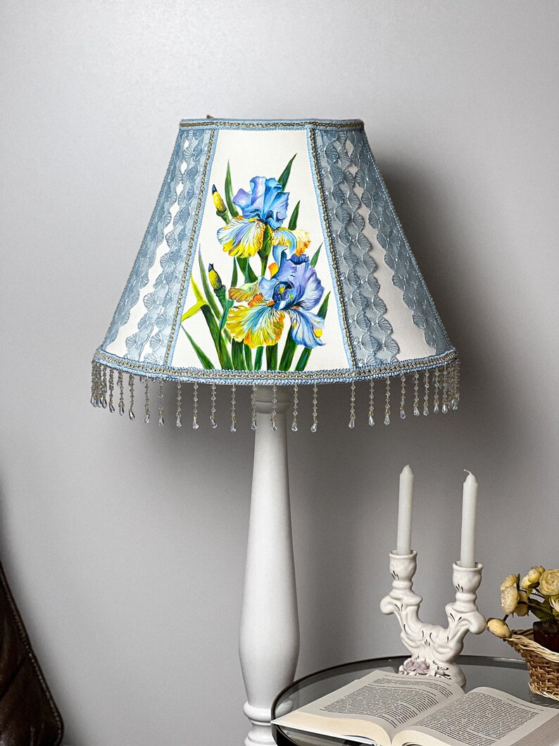 Lampshades, Art Deco Lamps, Flower Lamps, Unique Lamp Shades, Handmade ...