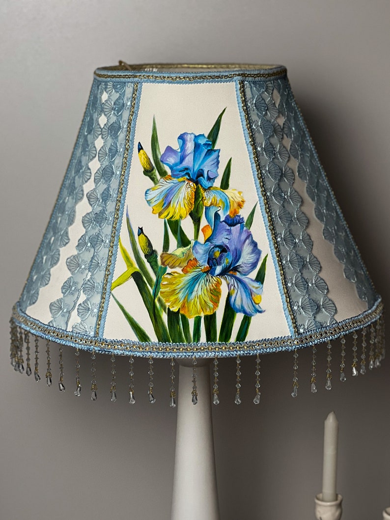 Lampshades, Art Deco Lamps, Flower Lamps, Unique Lamp Shades, Handmade ...