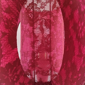 Lampshade, Red Lampshade, Fabric Lampshade, Retro Shades. - Etsy