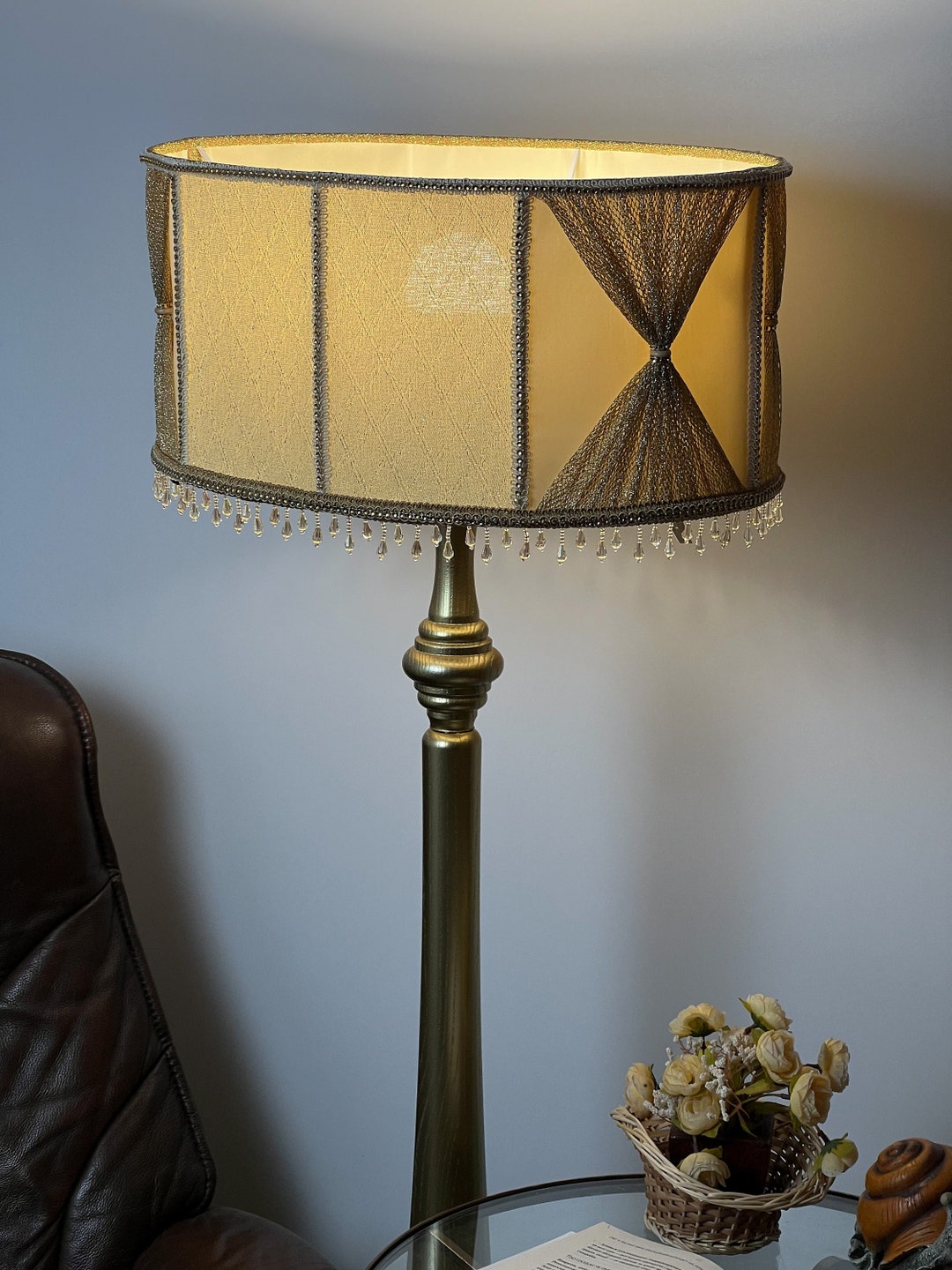 Handmade Modern Large Lamp Shade - Etsy