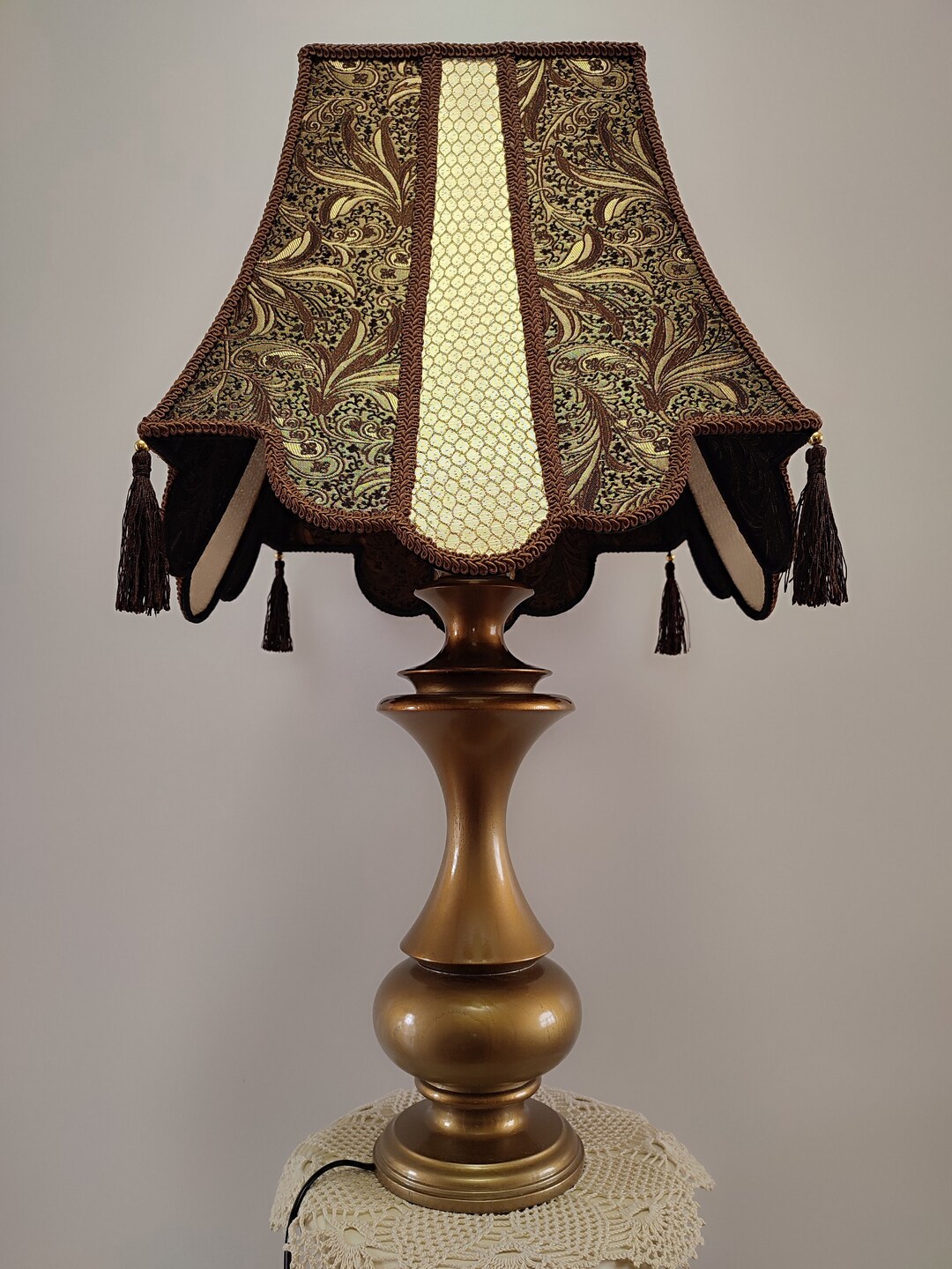 Lampshade, Fabric Lamp Shade, Unique Lamp Shades, Art Deco Lamp. - Etsy