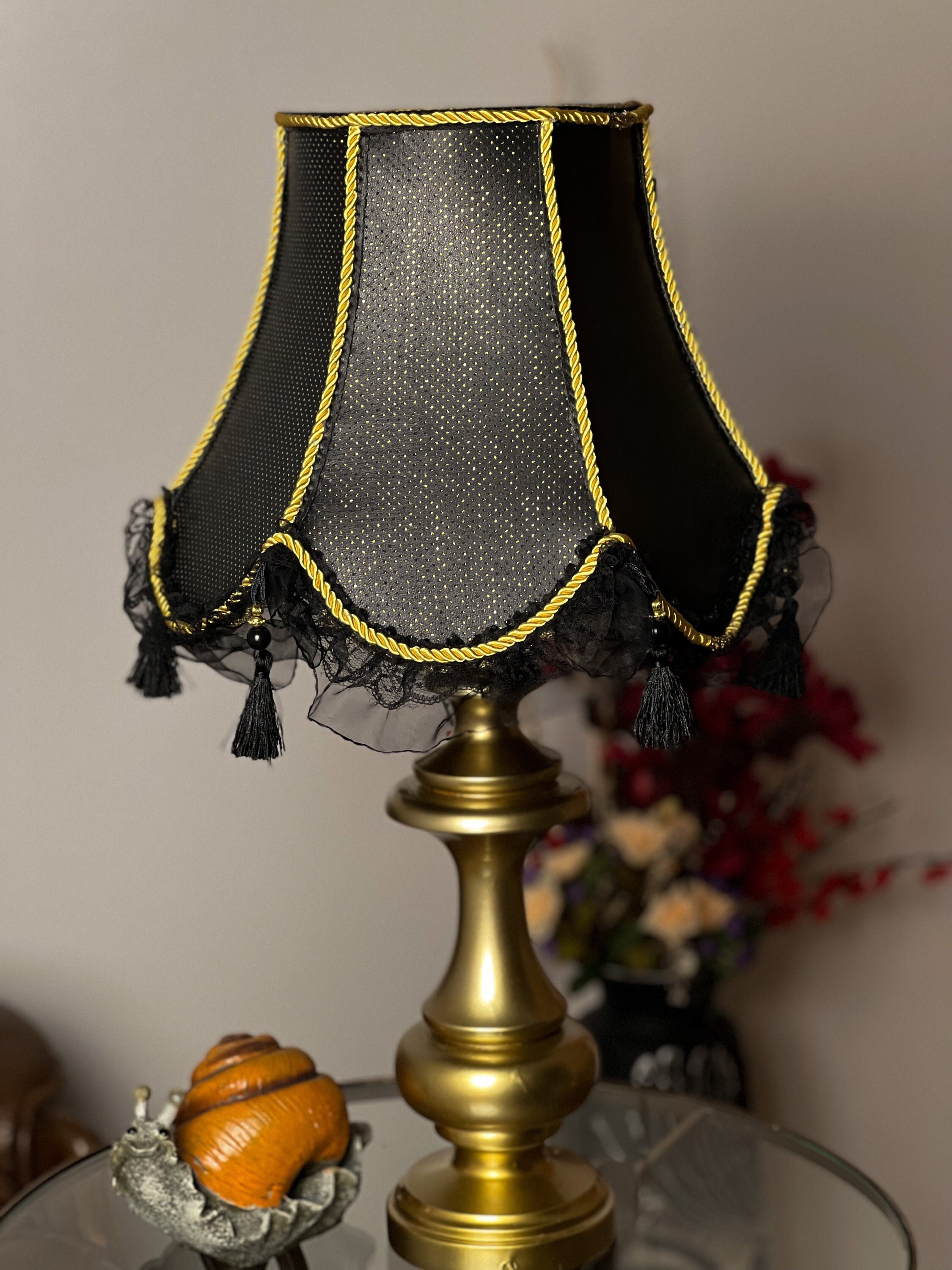 Table Lamp, Leather Lamp, Unique Lampshades, Handmade Home Lamp ...