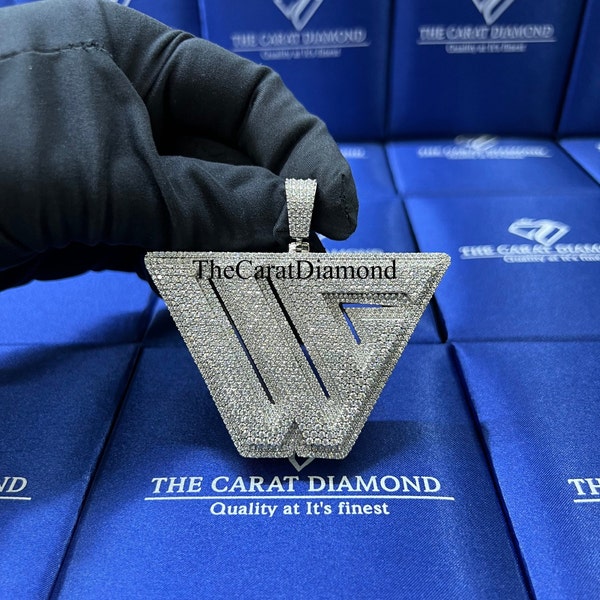 Iced Logo Pendant - Etsy