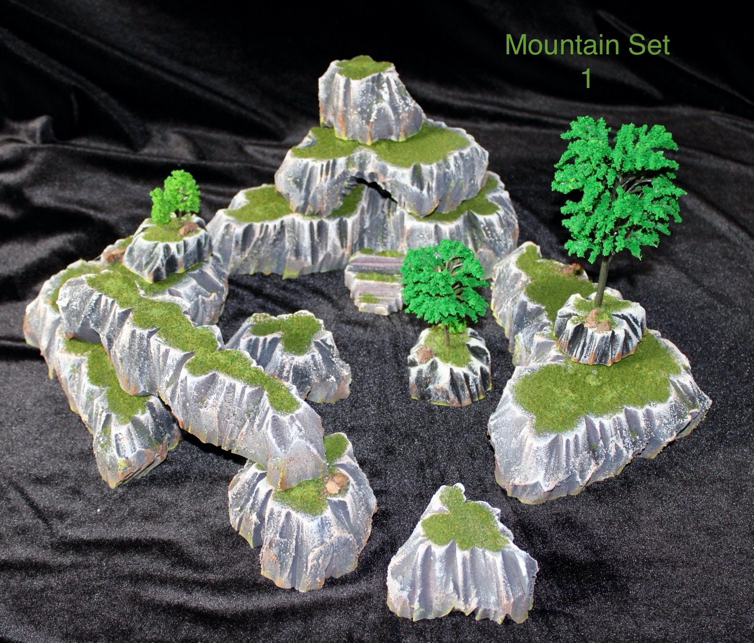 Tabletop Gaming Terrain, Mountain Terrain Scenery - Etsy