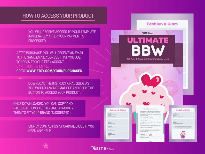 Ultimate BBW Onlyfans Posts and Captions: Ultimate Curvy & BBW Post Ideas for Fansly, Peach ...