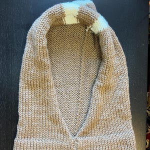 Flat Panel Hood Knitting Pattern | DIY Hood on a 48-needle Knitting ...
