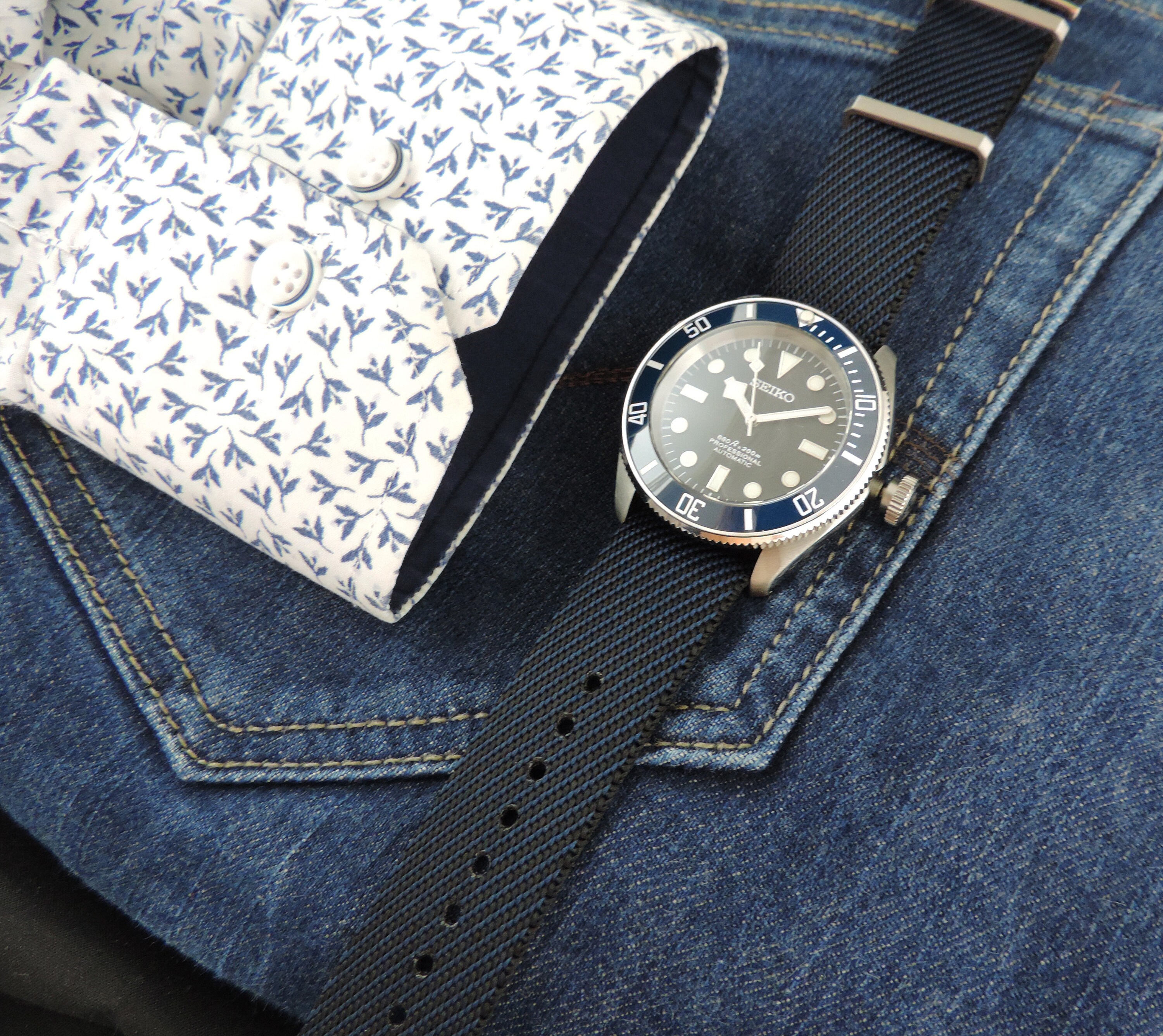 Watch Seiko Inspiration Tudor Black Bay Men Automatic - Etsy