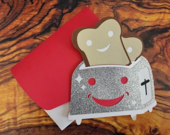 PRINTED You're My Jam Jelly & Bread Greeting Card - Etsy