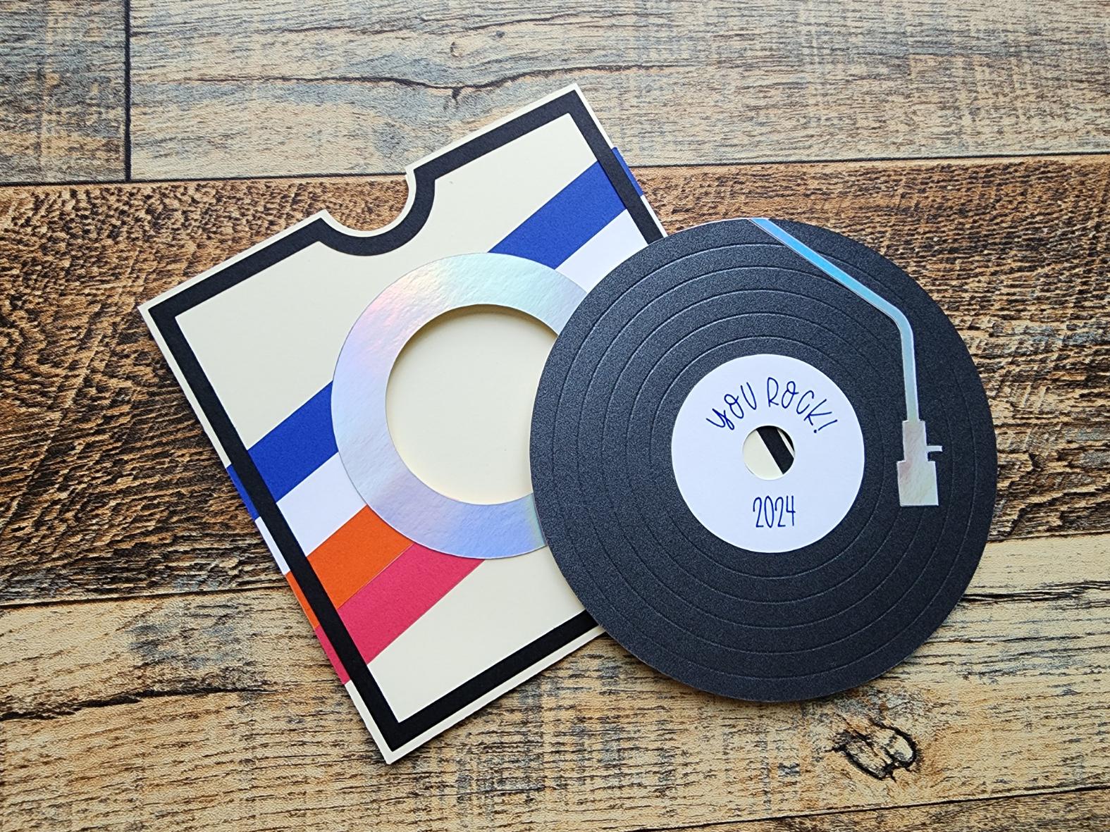Vintage Style Record Card - Etsy