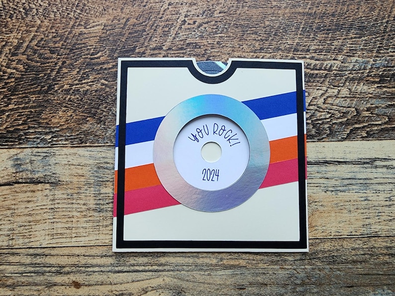 Vintage Style Record Card - Etsy