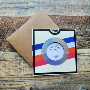 Vintage Style Record Card - Etsy