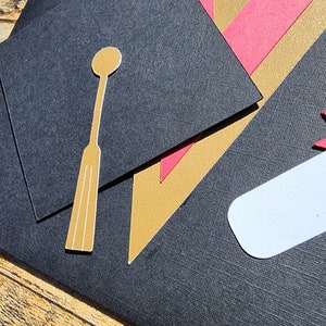 Graduation Cap and Gown Congratulations Card - Etsy