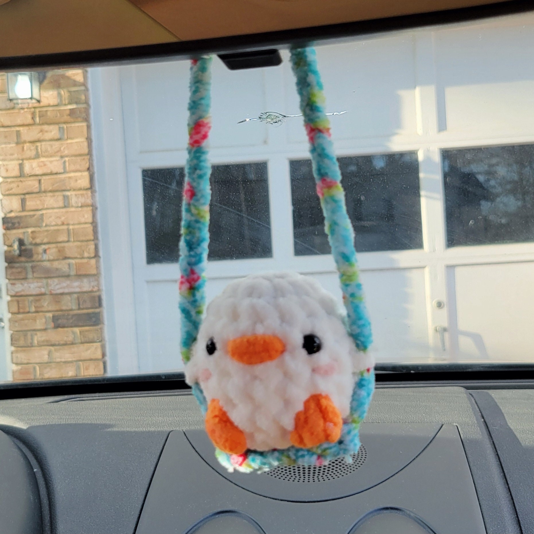 Swinging Duck Rear View Mirror Hanger - Etsy