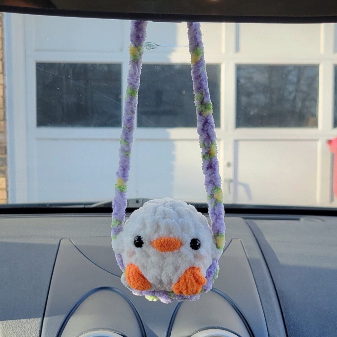 Swinging Duck Rear View Mirror Hanger - Etsy