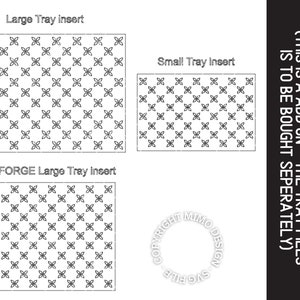 Inlay ADD ON for Decorative Home Decor Trays With Interchangable ...