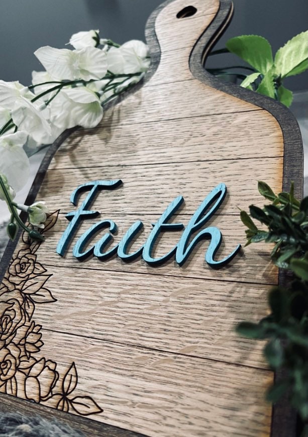 Cuttingboard Sign for Personalization Incl. Home Sweet Home - Etsy