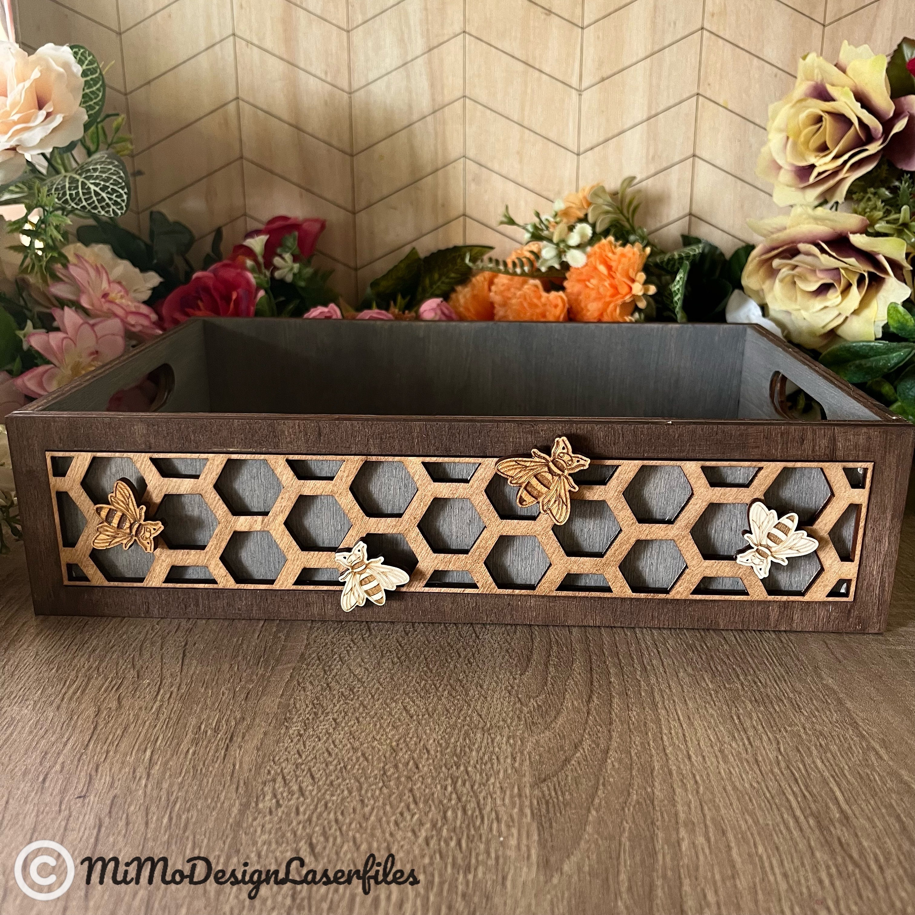 Honeycomb Sides (ADD ON) for the Serving / Home Decor Trays - Matches ...