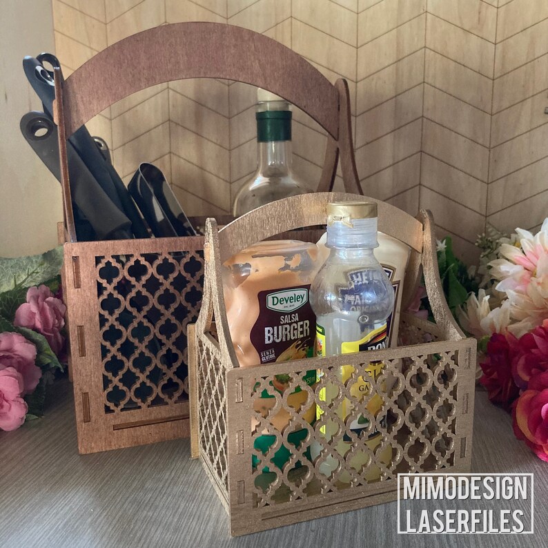 Arabesque Baskets Bundle Big Mini for Holding Wine Decor - Etsy