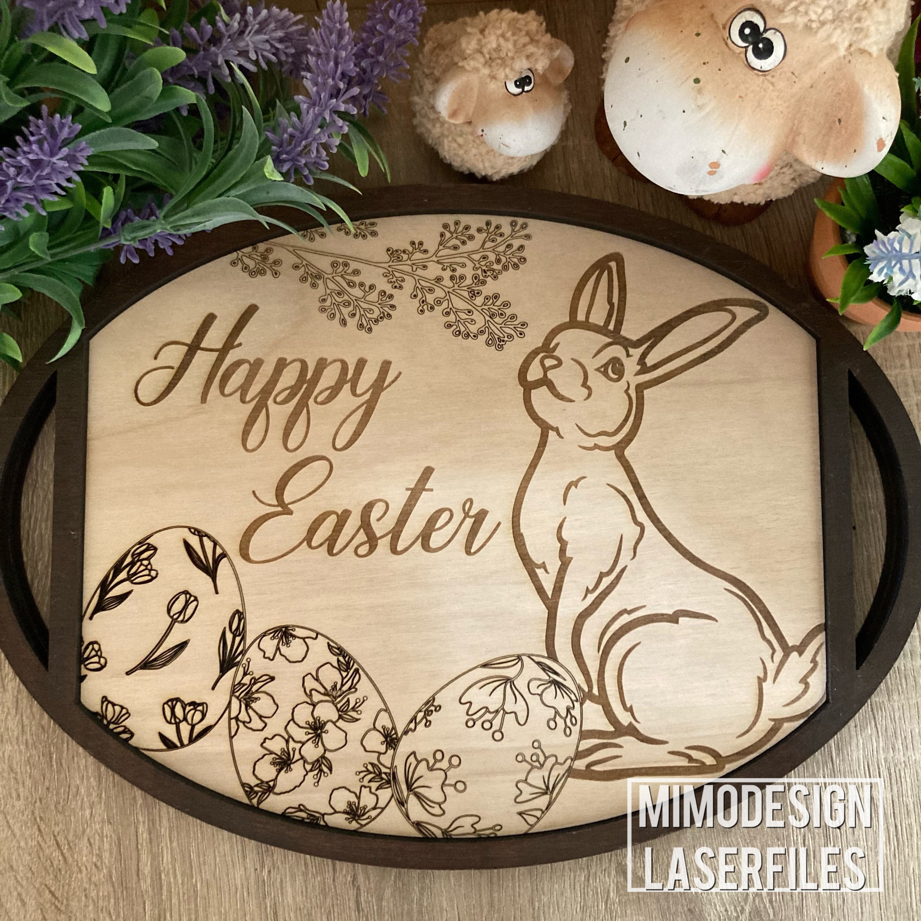 ADD ON Happy Easter Design for Interchangable Seasonal Decor - Etsy