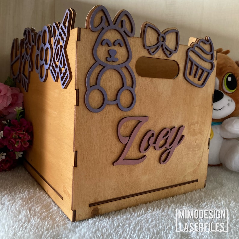 Kids Toys / Diaper / Books / Decoration Storage Box Crate | Etsy