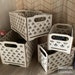 Stacking Pattern Basic Boxes, Crates, Baskets for Personalization ...