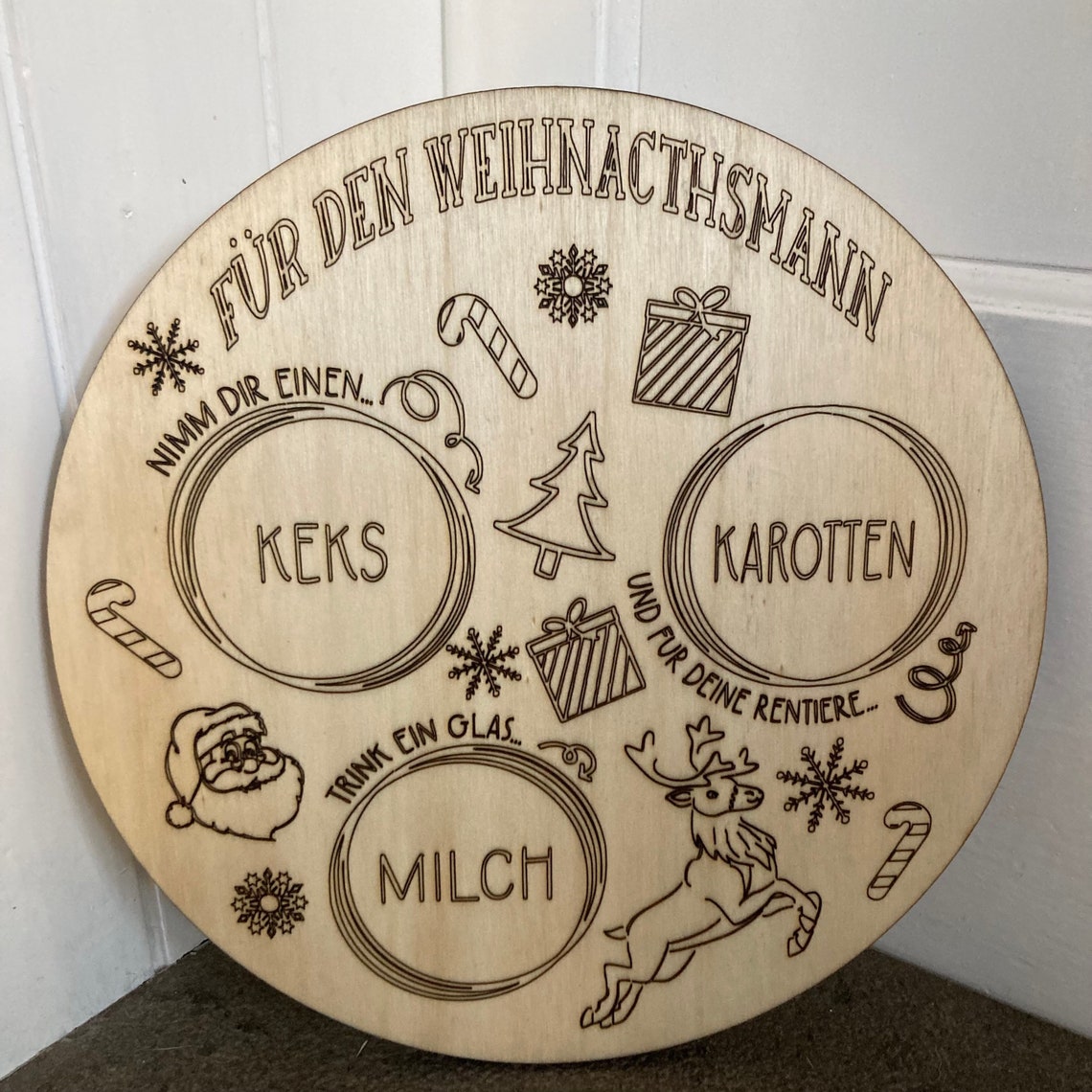 GERMAN Santa Trays - Deutsche Weihnachtsmann Brett *SVG File Only* - Etsy